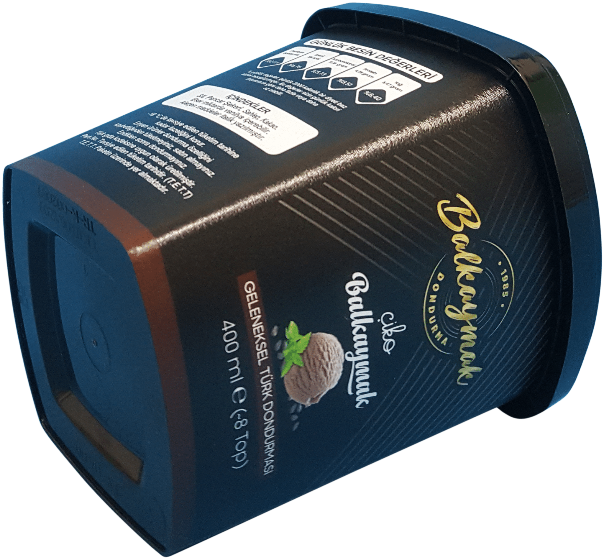 16 oz Custom Ice Cream Packaging - Divan Packaging