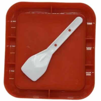 5 oz Ice Cream Cup with Spoon Rest Lid - Divan Packaging