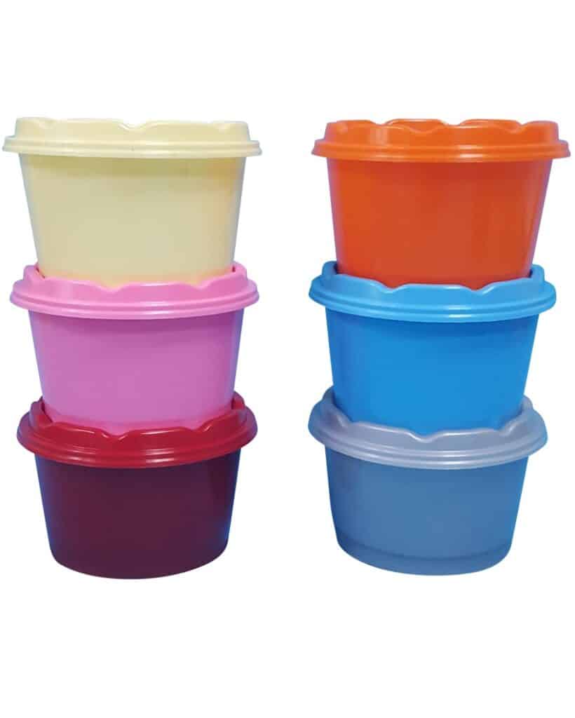 8 oz Round Packaging Container with Lid - Divan Packaging