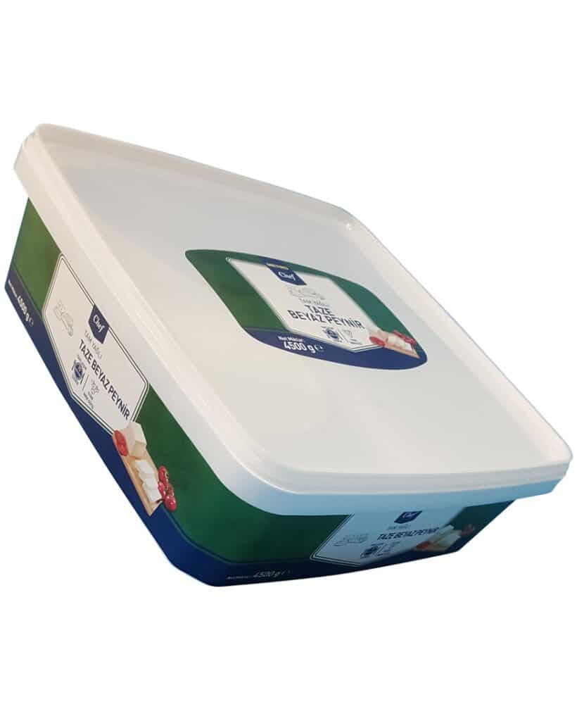 1.5 Gallon Square Container with Lid - Divan Packaging