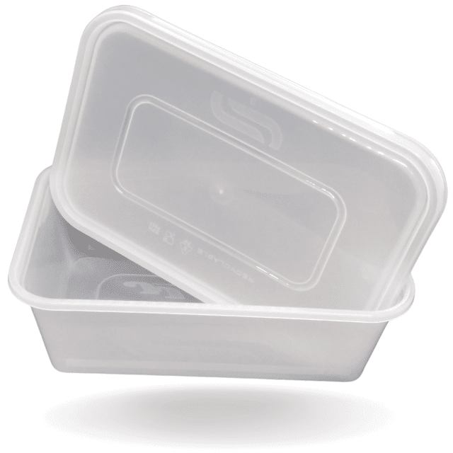 22 oz Wholesale Black Take Out Container - Divan Packaging