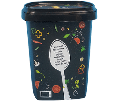 Pint Custom Plastic Deli Container - Divan Packaging