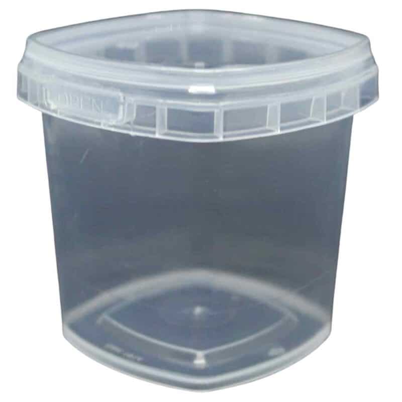 5 oz Plastic Containers with Lids - Divan Packaging