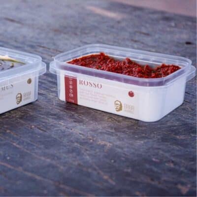 D280: 8 oz Custom Hummus Packaging - Divan Packaging