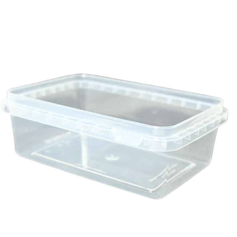 Rectangular Plastic Container - Divan Packaging