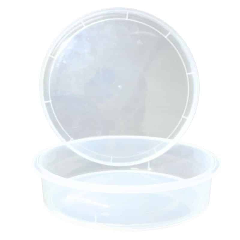 Round Plastic Container - Divan Packaging