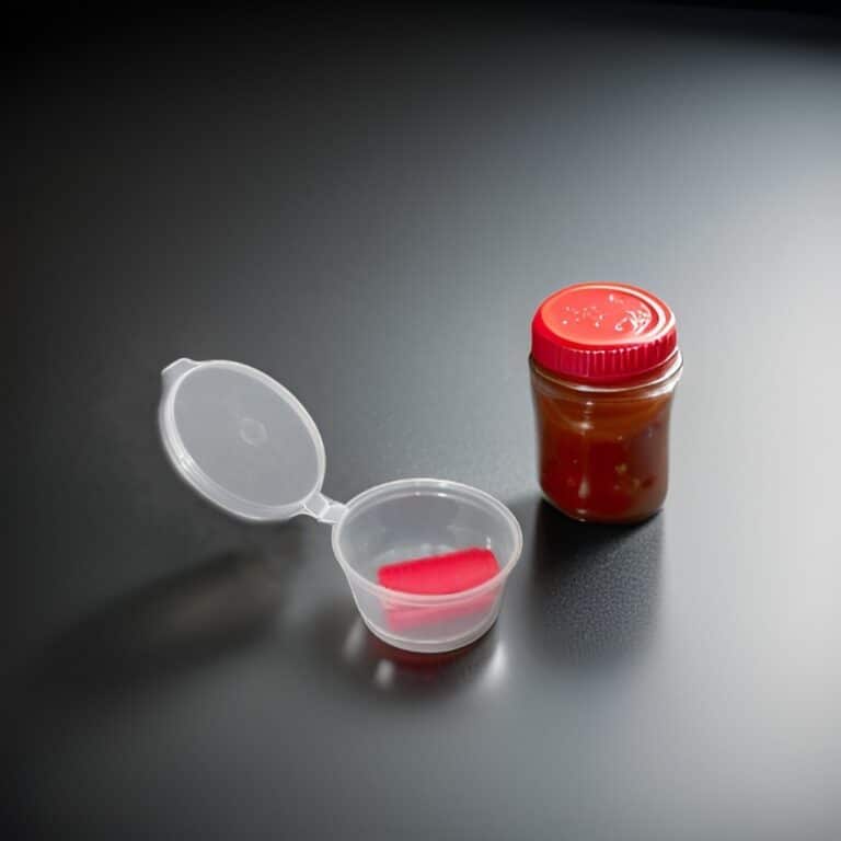 Sauce Container with Lid - Divan Packaging