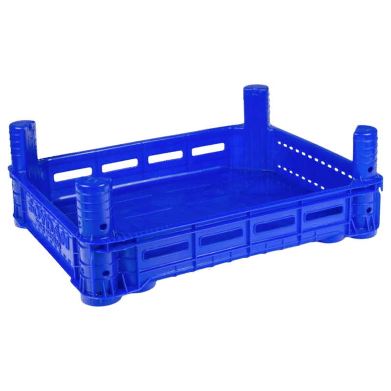 DPK13: Plastic Plastic Market Hall Crates - Divan Packaging