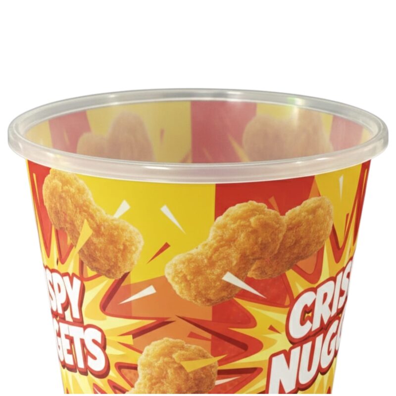 DYF2500: Plastic Wholesale KFC Popeyes Nugget Bucket - Divan Packaging